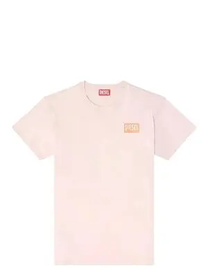 DIESEL Logo-print T-shirt - Pink