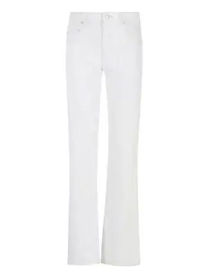 Isabel Marant Flared Denim Trousers - White