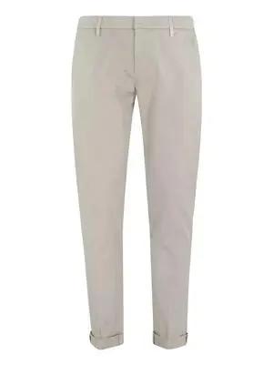 DONDUP Cropped Trousers - Neutrals