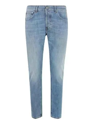 DONDUP Buttoned Jeans - Blue