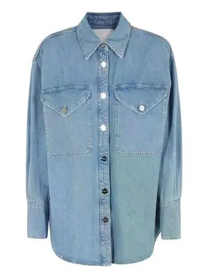 DONDUP Flap-pocket Shirt - Blue