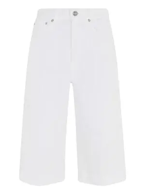 DONDUP Wide-leg Shorts - White