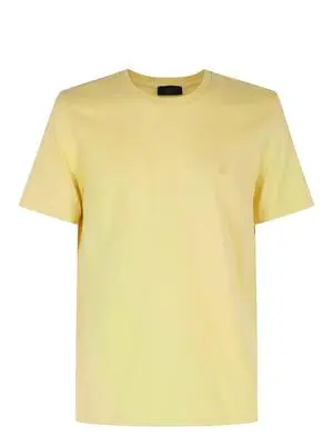 DONDUP Logo-embroidered T-shirt - Yellow