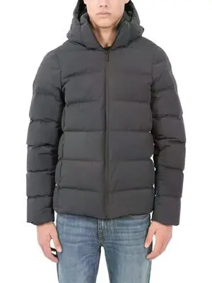 RRD Quilted Hooded Jacket - Grey