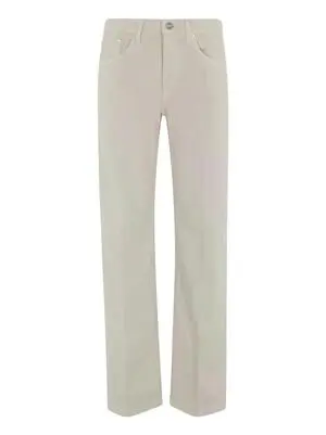 DONDUP Five-pocket Straight Leg Jeans - Neutrals