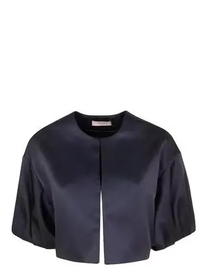 TWINSET Cropped Jacket - Blue