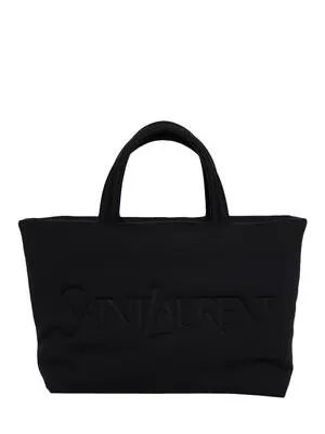 Saint Laurent Embossed Tote Bag - Black