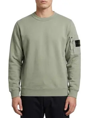 Stone Island Crewneck Sweatshirt - Sage