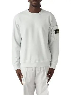 Stone Island Stone Island Crewneck Sweatshirt Sky