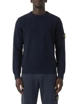 Stone Island Ribbed Sweater - Blue