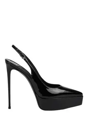 LE SILLA Uma Slingback Pumps - Black