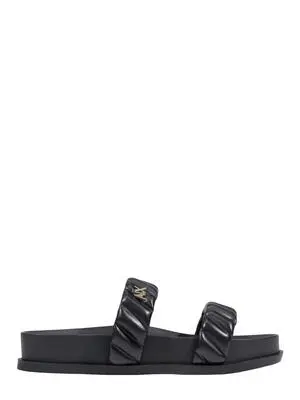 Armani Exchange Heeled Sandal - Black