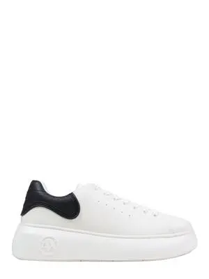 Armani Exchange Lace-up Sneakers - White