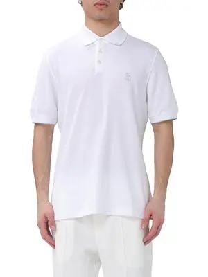 Brunello Cucinelli Polo Shirt Men White