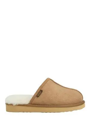 CELTIC & CO. Sheepskin Mule Slippers - Chestnut