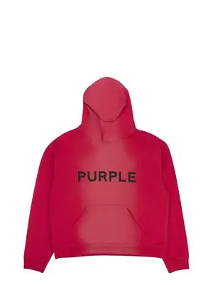 PURPLE BRAND French Terry Hoodie - Yellow