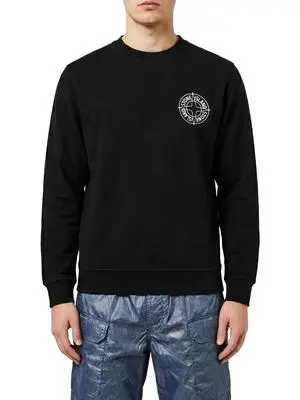 Stone Island Stone Island Crewneck Sweatshirt Black