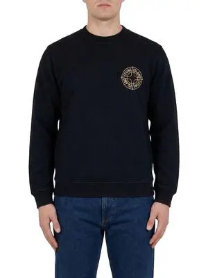 Stone Island Stone Island Crewneck Sweatshirt Blue