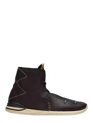 Visvim Huron Moc Hi-folk Boots - Black