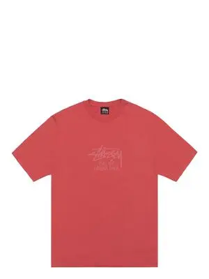StÜssy Laguna Usa Tee - Red