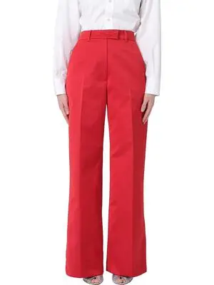 THE FRANKIE SHOP Wide Leg Trousers Red