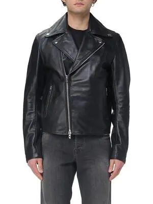 DIESEL Leather Jacket - Black