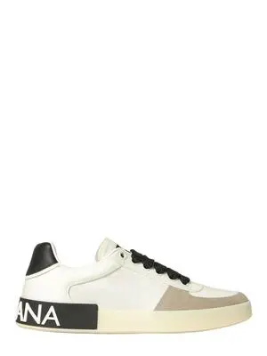 Dolce & Gabbana Lace Up Sneakers - White