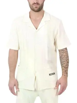 NIKBEN Patch-pocket Short-sleeve Shirt - Neutrals