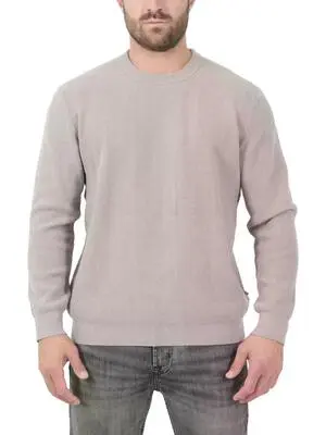 Nn07 Danny Ribbed Sweater - Grey