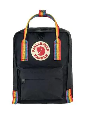 Fjallraven Backpack With Rainbow Straps - Black