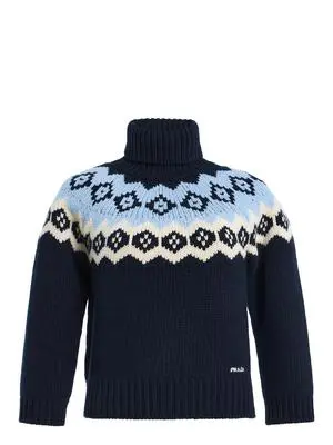Prada Cashmere-wool Fair Isle Pullover - Multi