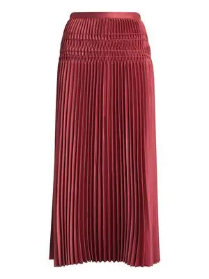 JOSEPH Hayes Pleated Midi Skirt - Pink