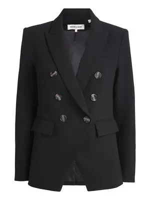 Veronica Beard Miller Dickey Blazer Black