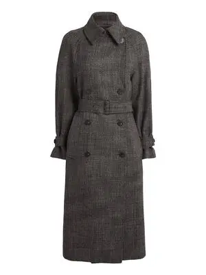 JOSEPH Virgin Wool Laurin Coat - Brown