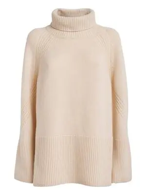 JOSEPH Cashmere Loftus Rollneck Sweater - Beige