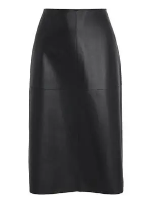 JOSEPH Niven Leather Midi Skirt