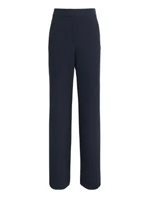 Veronica Beard Tonelli Wide-leg Trousers - Navy
