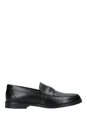 Trotters Leather Hugo Loafers - Black