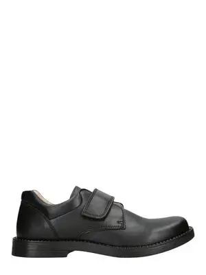 Trotters Leather George School Shoes - Black