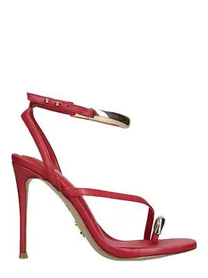 Steve Madden Tia Heeled Sandals - Red