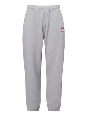 Canada Goose Rove Wide-leg Cotton-jersey Jogging Bottoms - Stone Heather- Chine