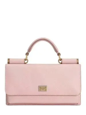 Dolce & Gabbana Logo-plaque Mini Bag - Pink