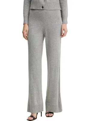 Armani Exchange Ribbed Logo Trousers - Grey