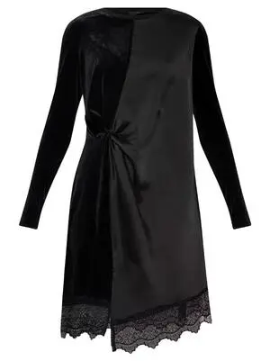 ALLSAINTS Lana Lace Knot Dress - Black
