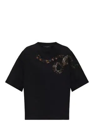 ALLSAINTS Ouros Amelie T-shirt - Black