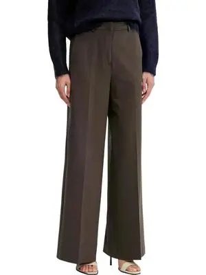 BLUGIRL Wide Leg Trousers - Brown