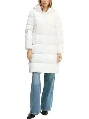 Armani Exchange Hooded Padded Coat - White