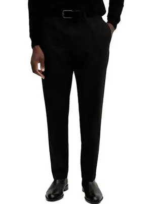 Armani Exchange Logo-plaque Trousers - Black