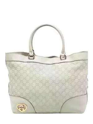 Gucci 2016-2026 Ssima Lovely Tote Bag - White