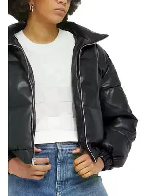Abercrombie Padded Zip Jacket - Black